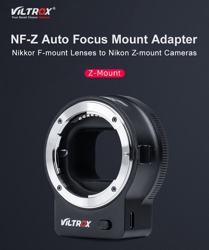 Ngàm chuyển AF Viltrox NF-Z Lens Mount Adapter | Viltrox Vietnam