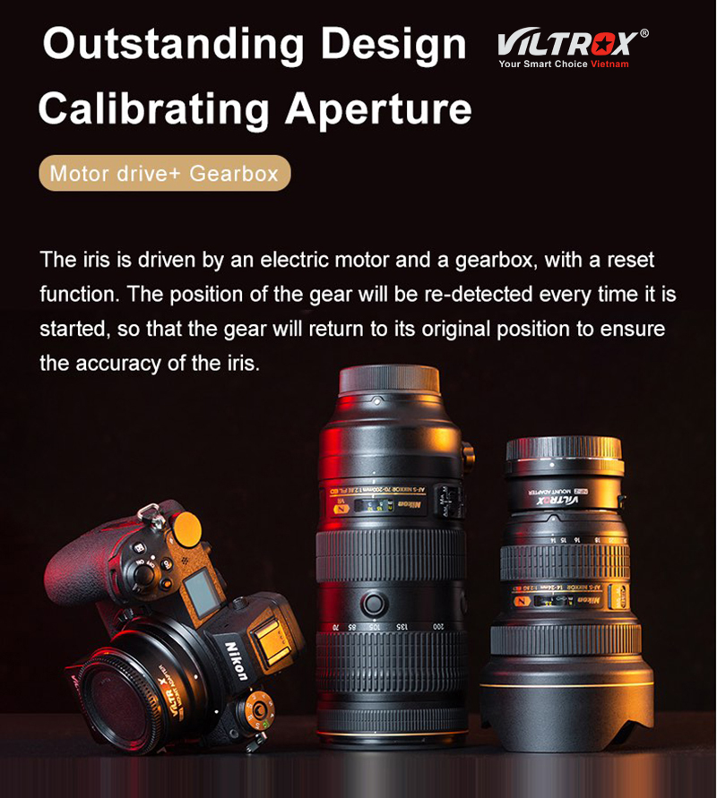 Ngàm chuyển AF Viltrox NF-Z Lens Mount Adapter | Viltrox Vietnam